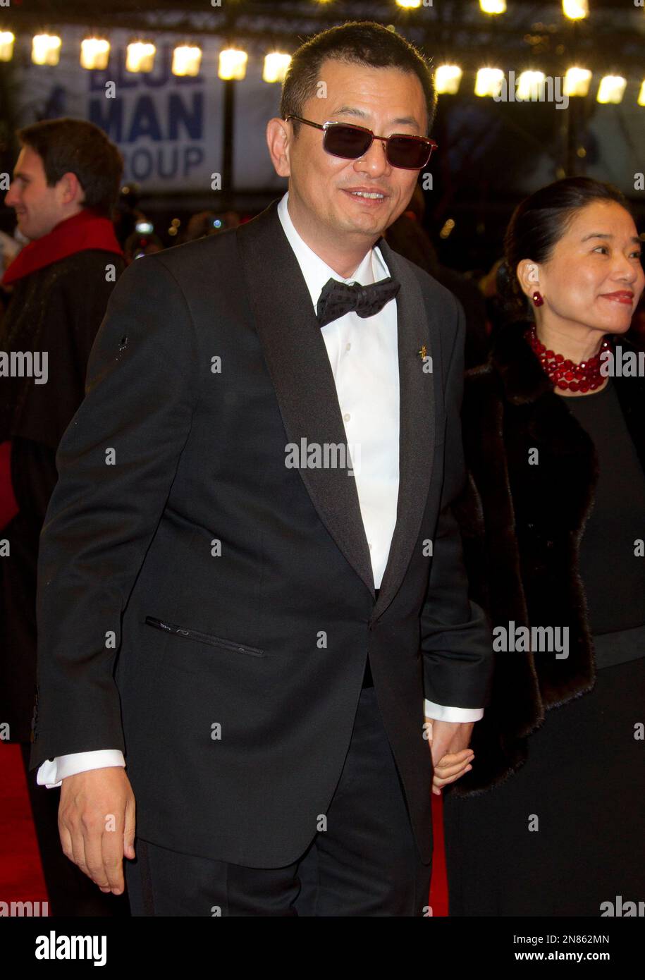 Director Wong Kar Wai and wife Esther Wong arrive on the red carpet for ...