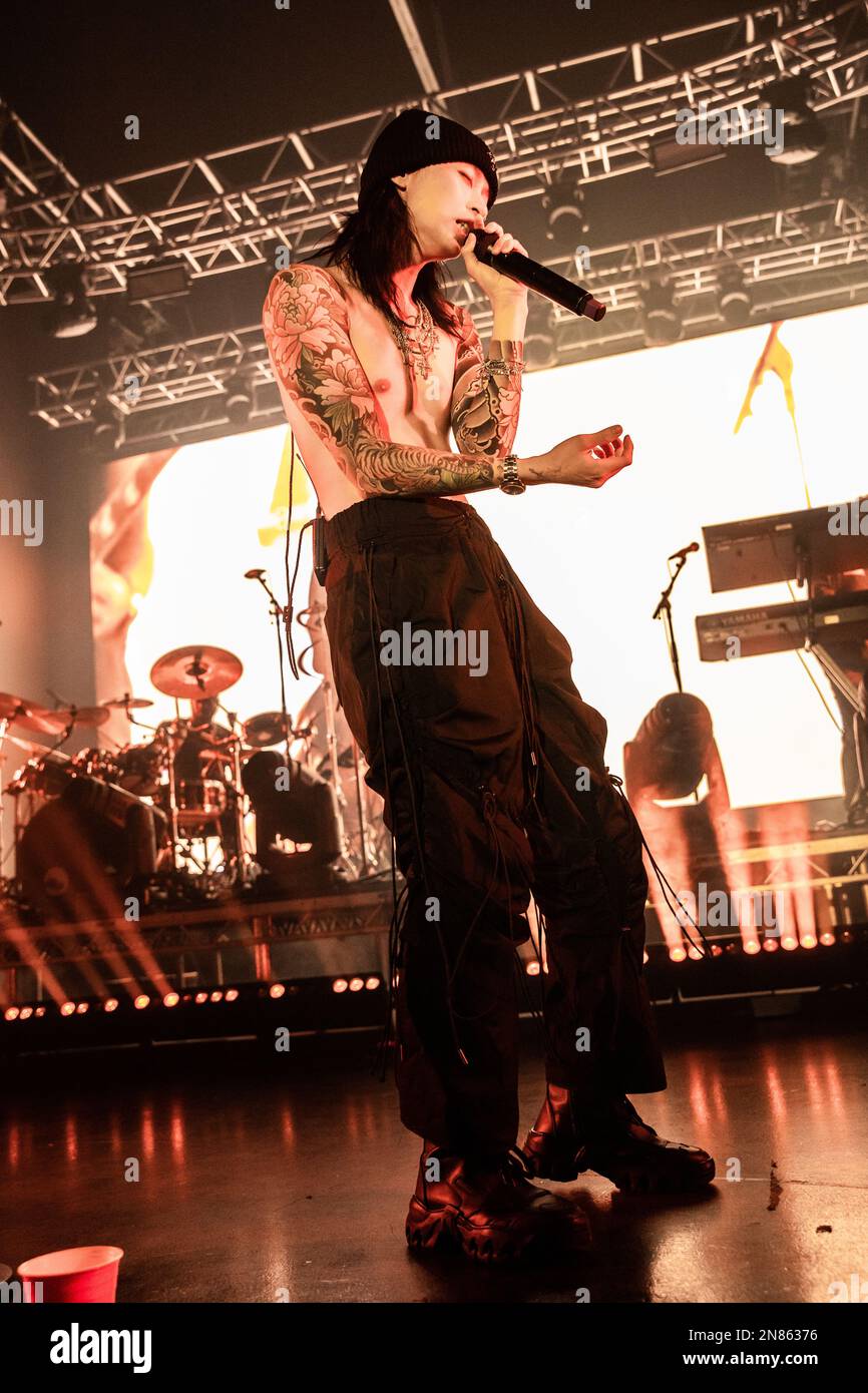 Milan Italy. 10 February 2023. The American singer-songwriter and ...