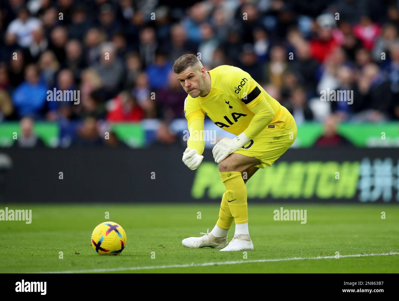 Tottenham Hotspur goalkeeper Fraser Forster during the Premier League ...