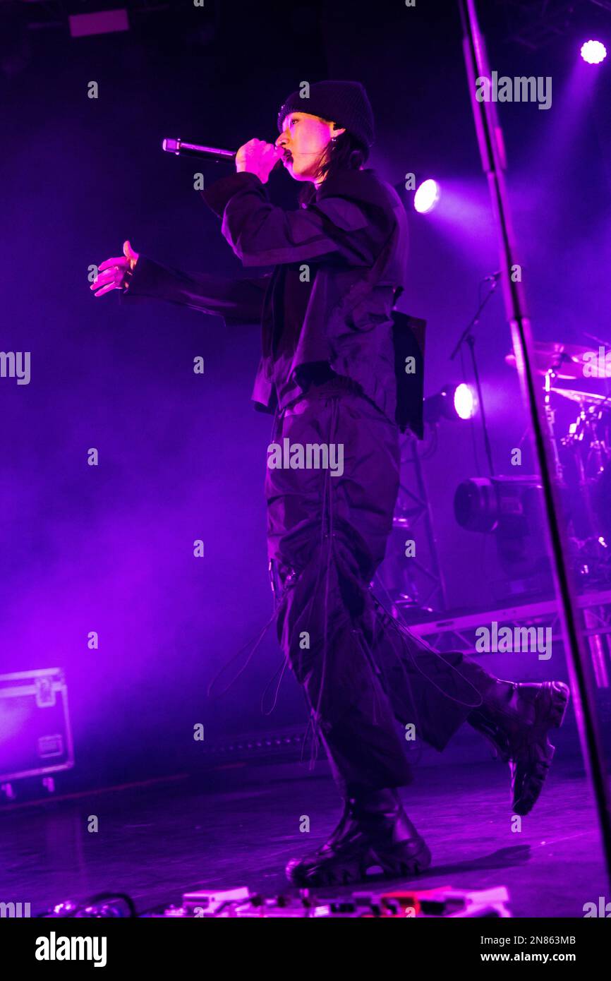 Milan Italy. 10 February 2023. The American singer-songwriter and ...