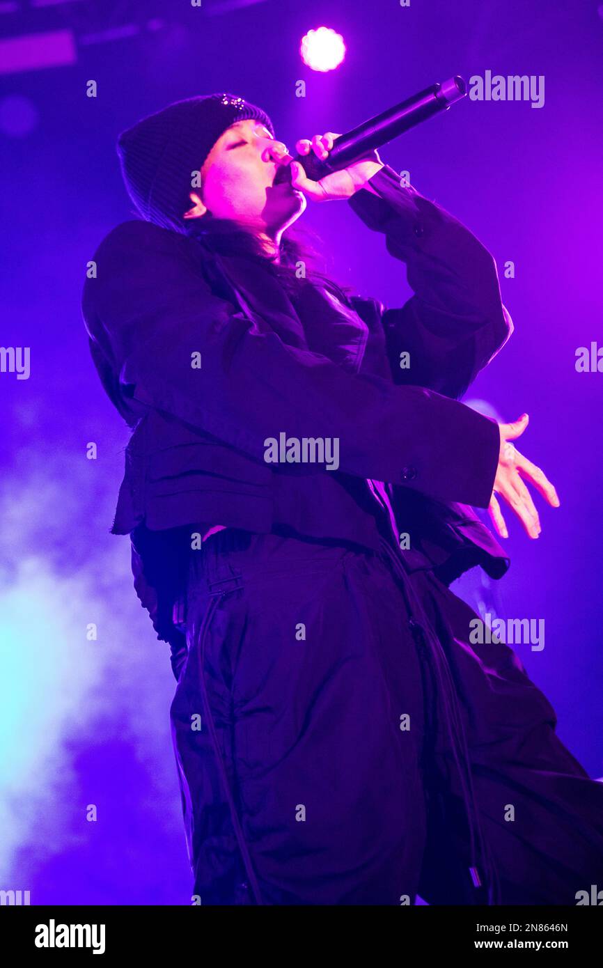 Milan Italy. 10 February 2023. The American singer-songwriter and ...