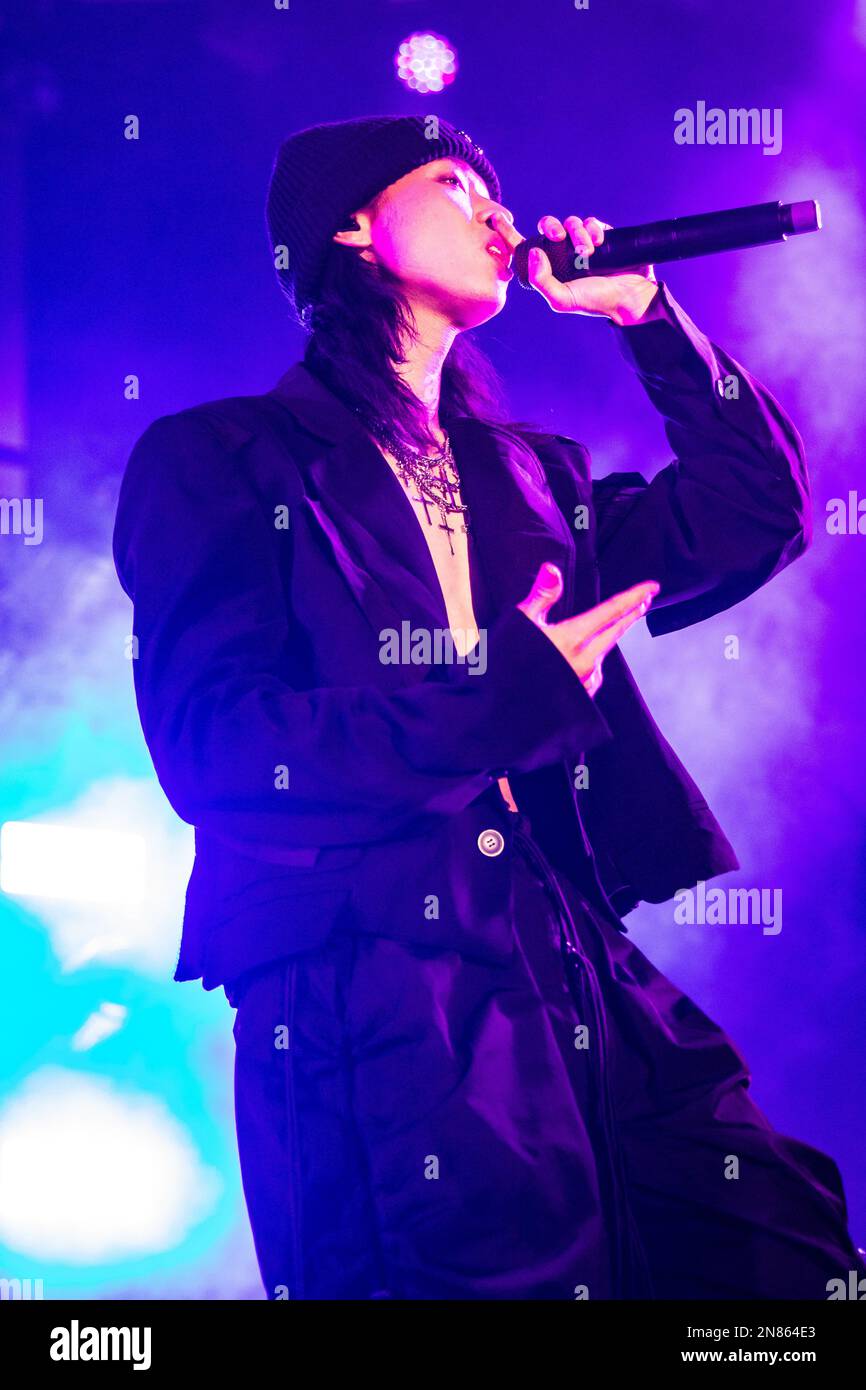 Milan Italy. 10 February 2023. The American singer-songwriter and ...
