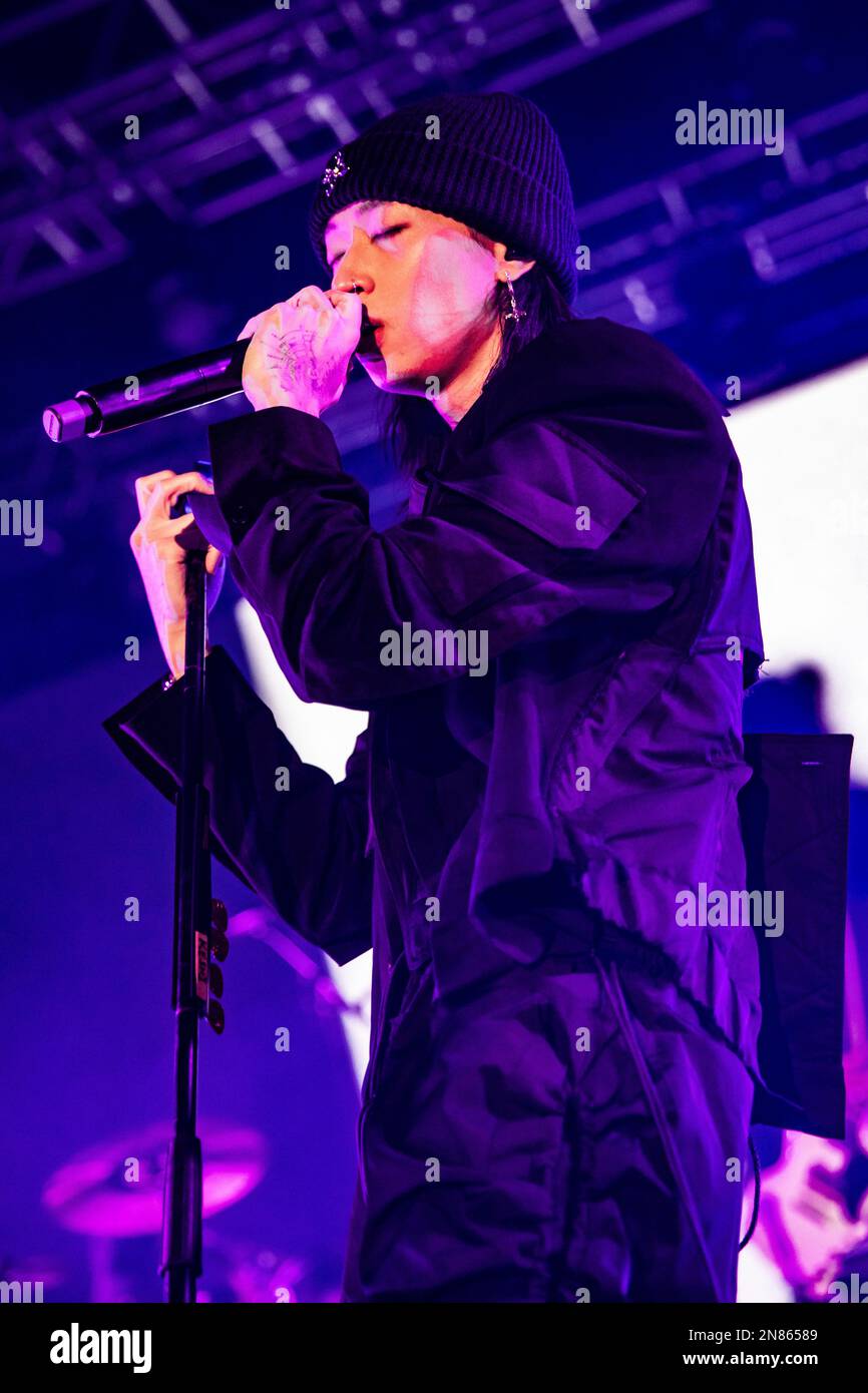 Milan Italy. 10 February 2023. The American singer-songwriter and ...