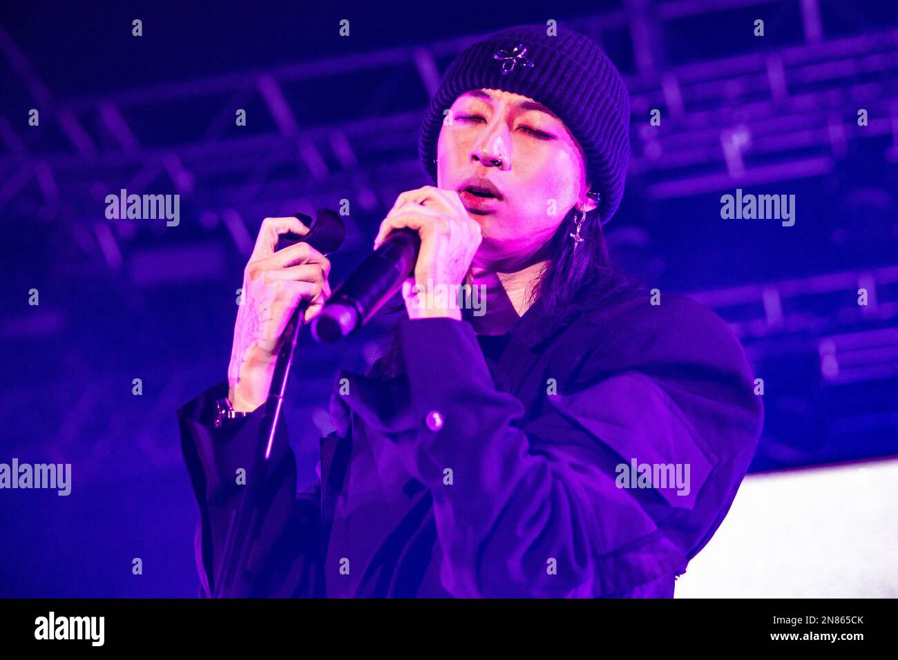 Milan Italy. 10 February 2023. The American singer-songwriter and ...