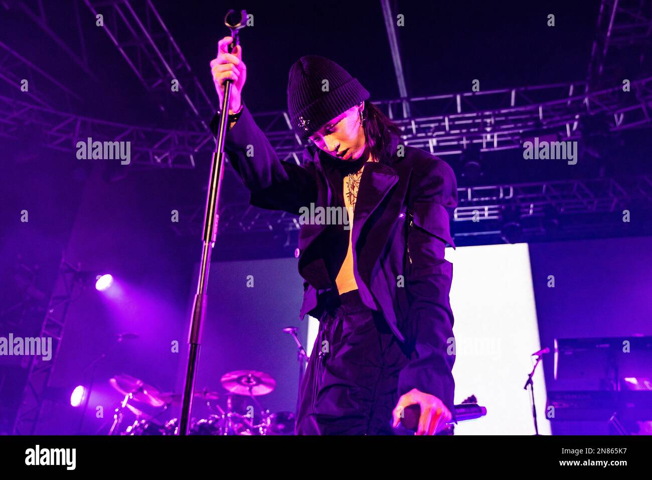 Milan Italy. 10 February 2023. The American singer-songwriter and ...