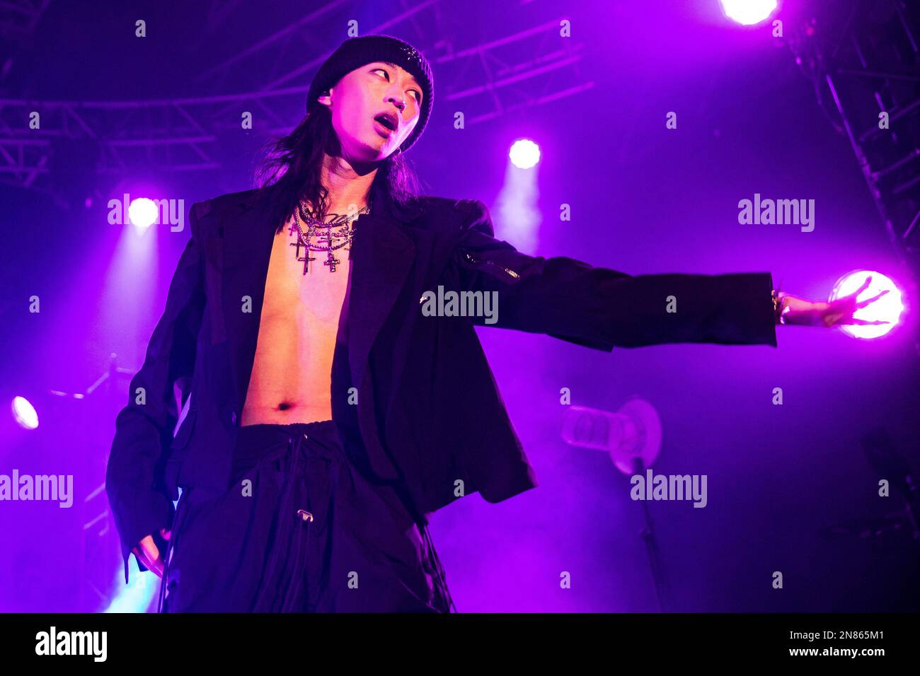 Milan Italy. 10 February 2023. The American singer-songwriter and ...