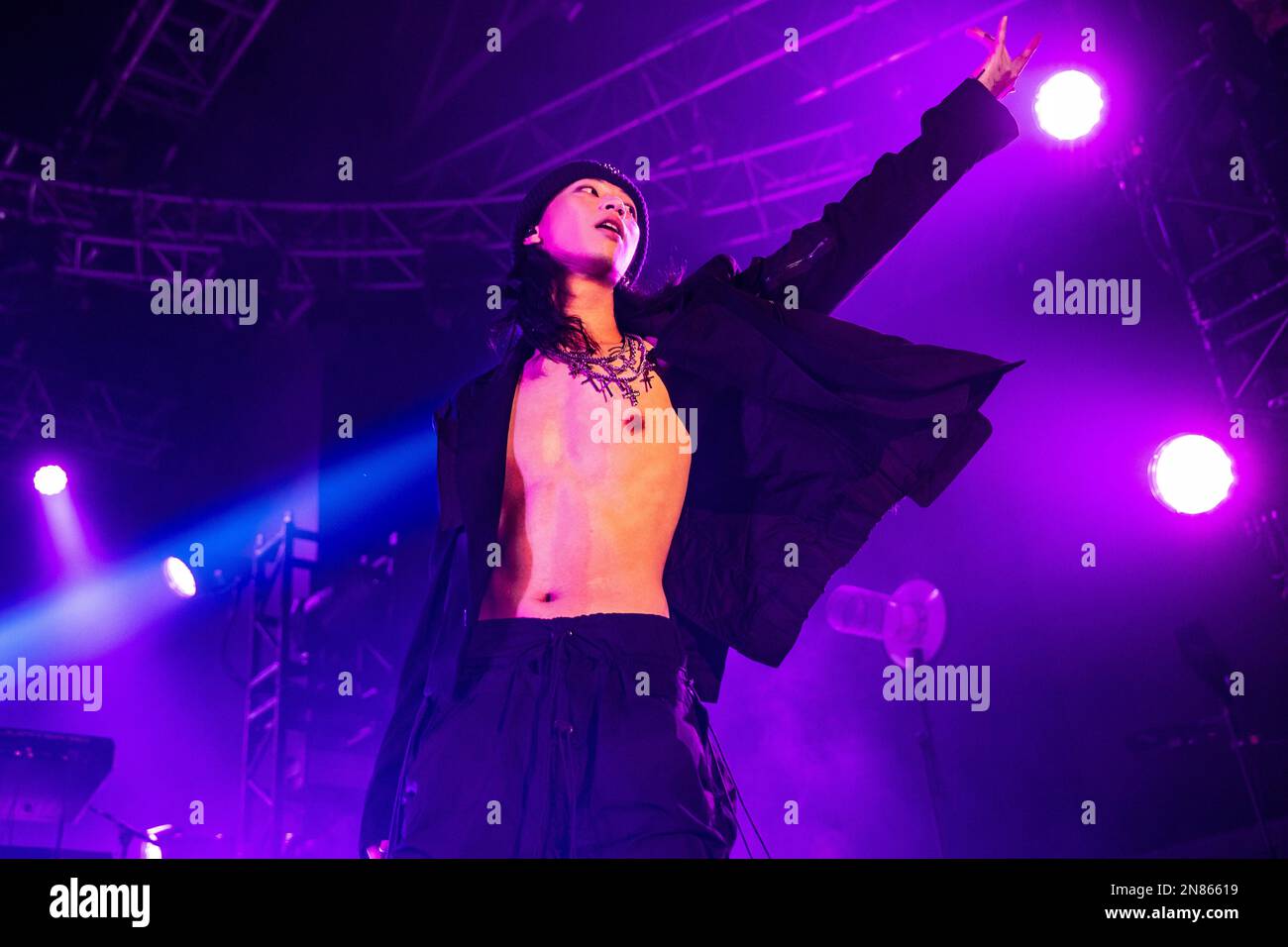 Milan Italy. 10 February 2023. The American singer-songwriter and ...