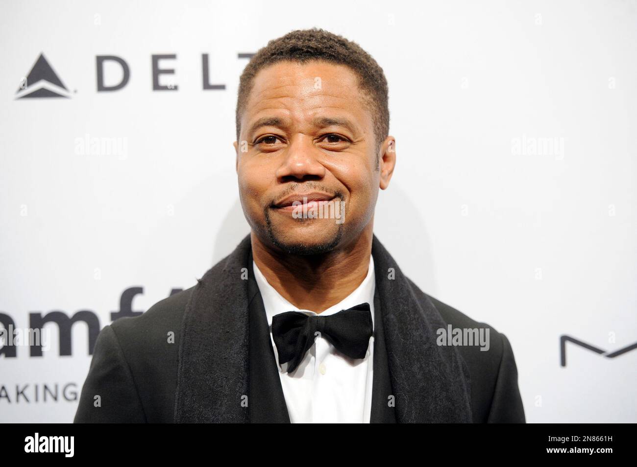 Actor Cuba Gooding Jr attends amfAR's New York gala at Cipriani Wall ...