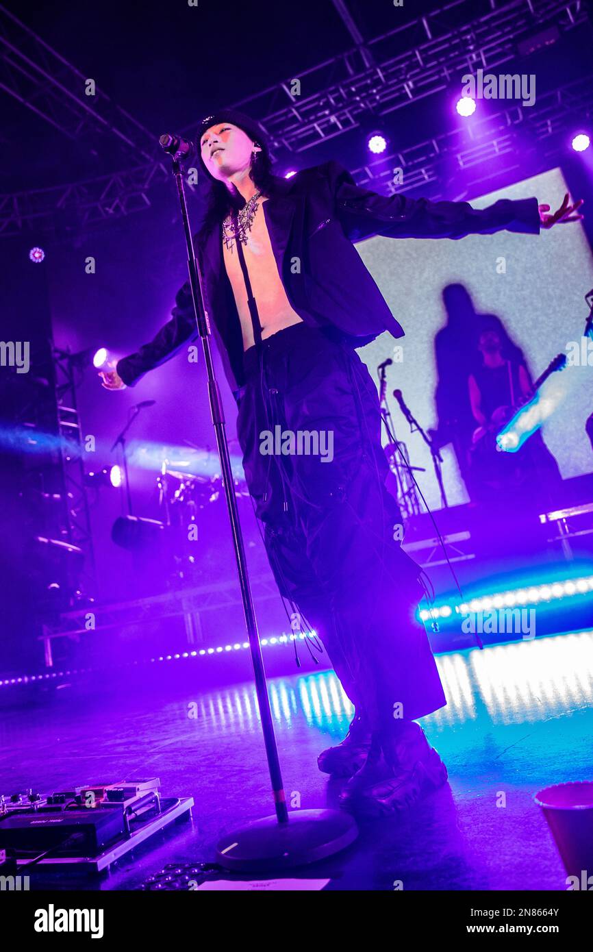 Milan Italy. 10 February 2023. The American singer-songwriter and ...