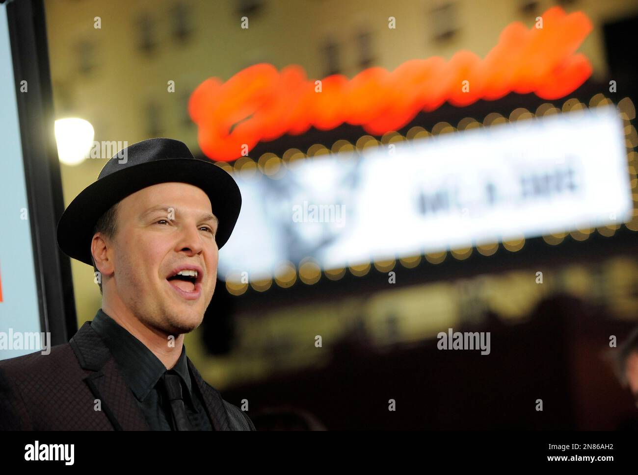 Singer Gavin DeGraw poses at the US premiere of the film "Safe Haven ...