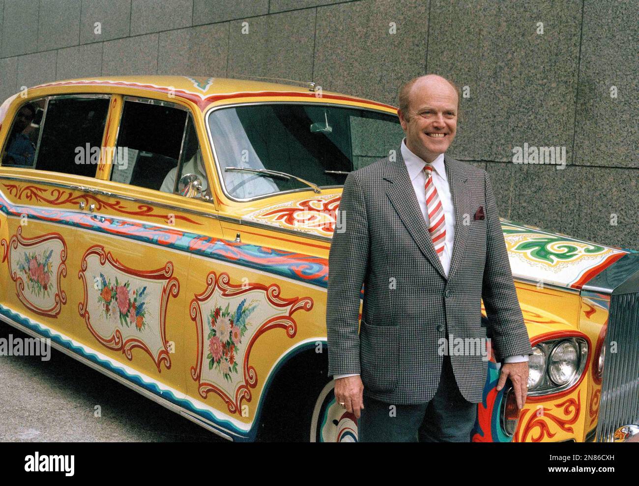 Jim Pattison, Canadian media and food magnate, stands by the ...