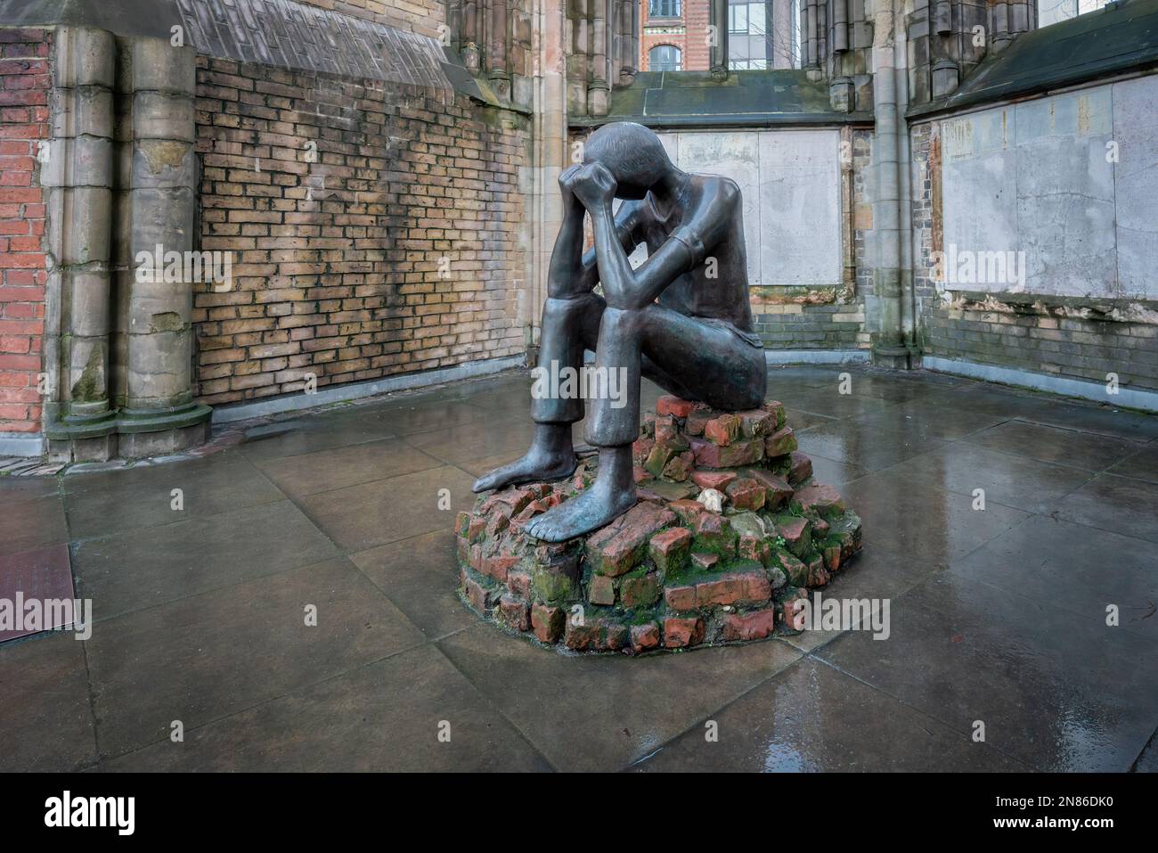The Ordeal (Prufung) Sculpture by Edith Breckwoldt at St. Nicholas ...