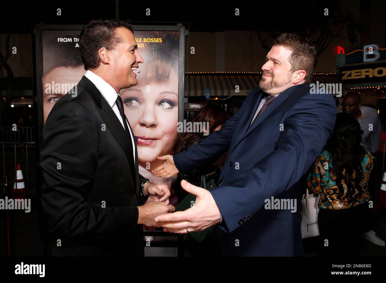 Producer Scott Stuber and Director Seth Gordon attend the world ...