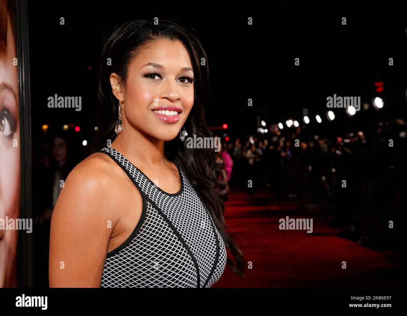 Kali Hawk attends the world premiere of "Identity Thief" at the Mann ...