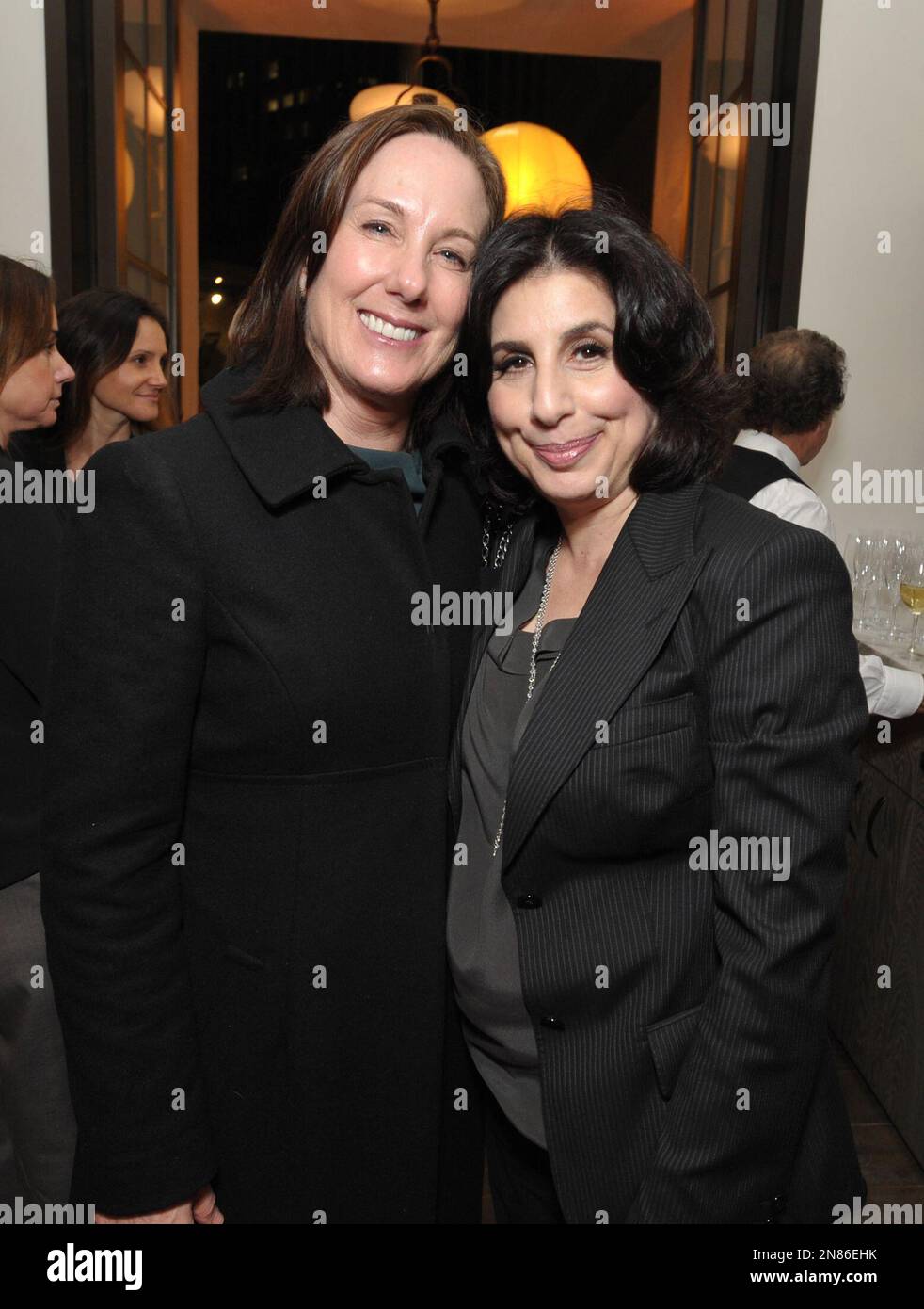 Kathleen Kennedy, left, and Sue Kroll, president of worldwide marketing ...