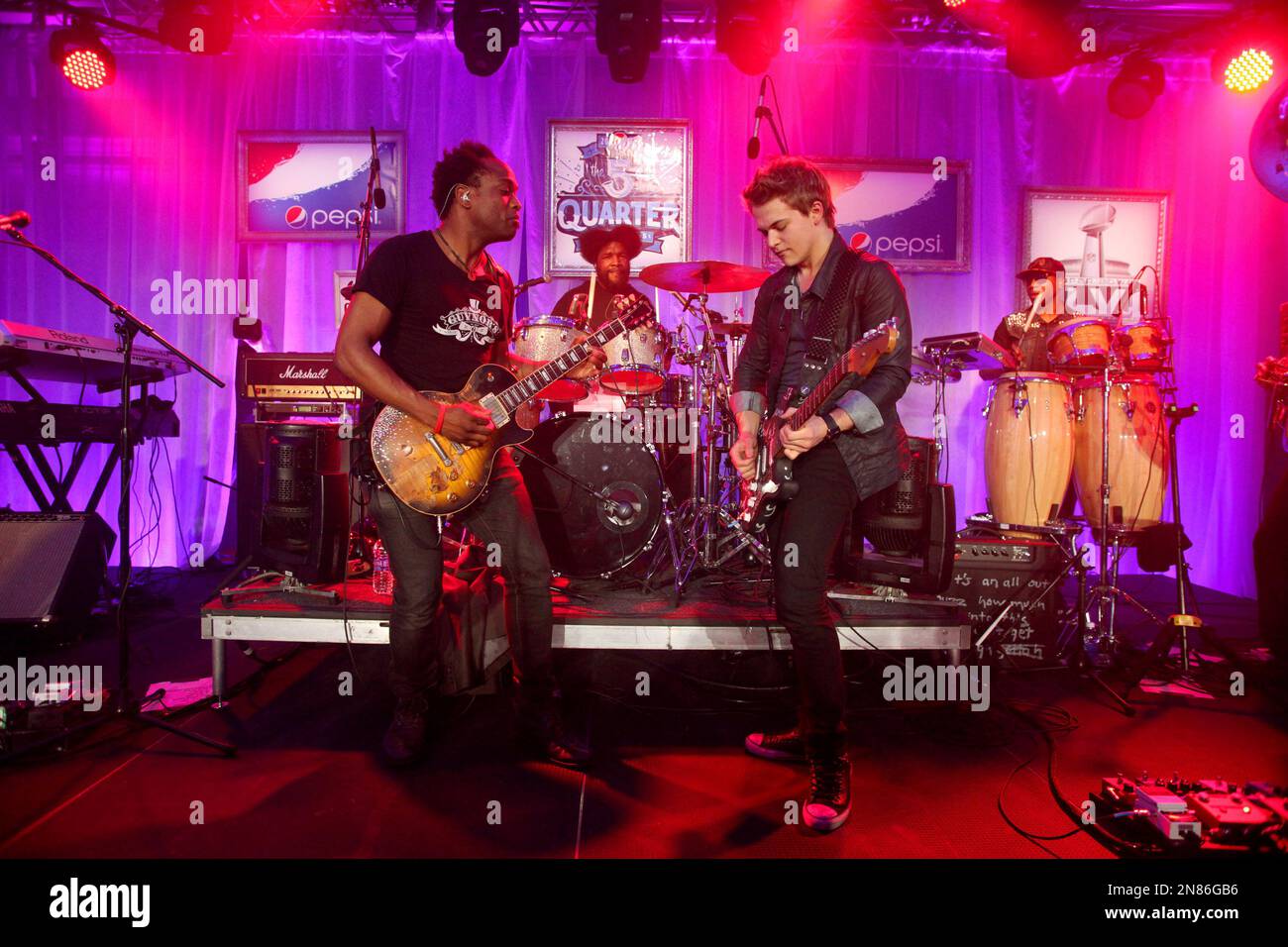 IMAGE DISTRIBUTED FOR PEPSI - Captain Kirk Douglas and ?uestlove of The ...