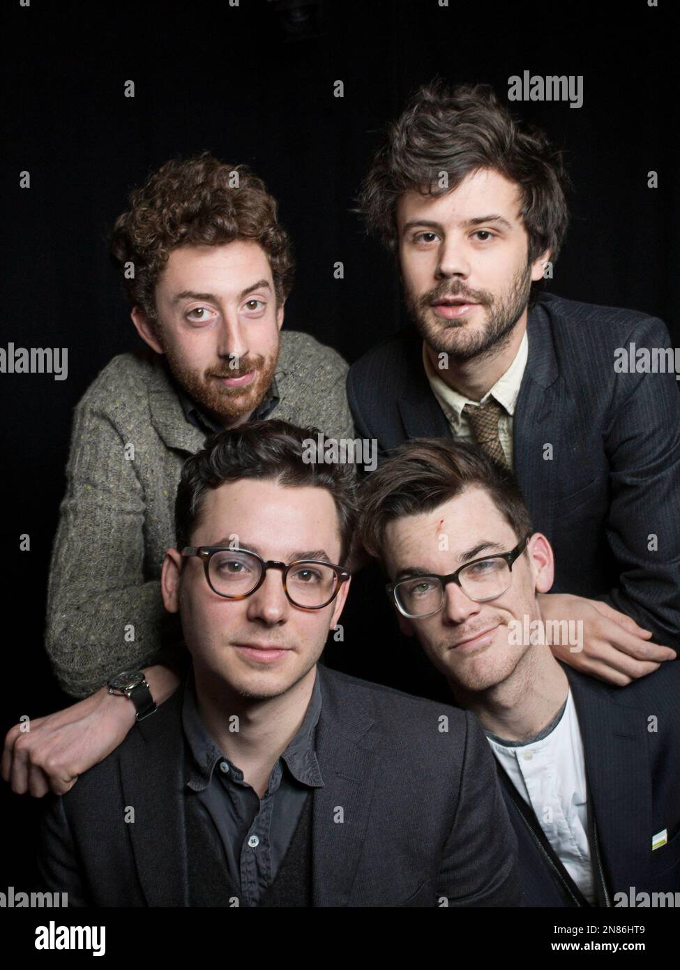 From left, Jeff Apruzzese, Michael Angelakos, Ian Hultquist and Nathan ...