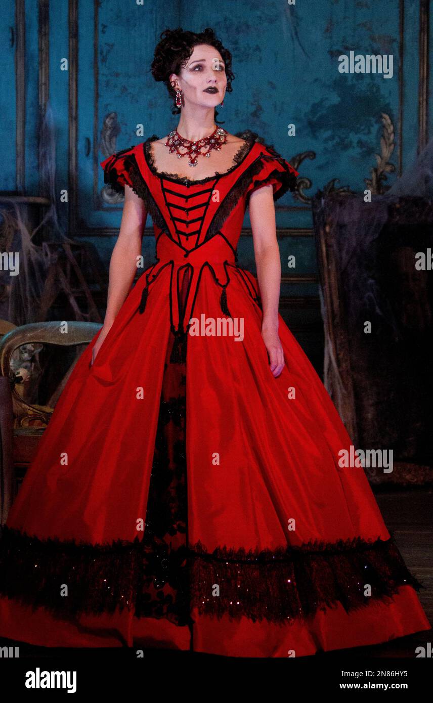 Grace Rowe as Estella performs a scene from the Great Expectations ...