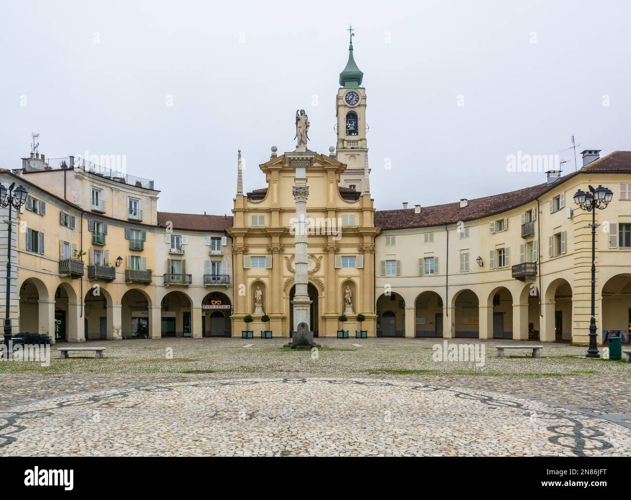 Annunziata square with the church of the Santissima Annunziata in ...