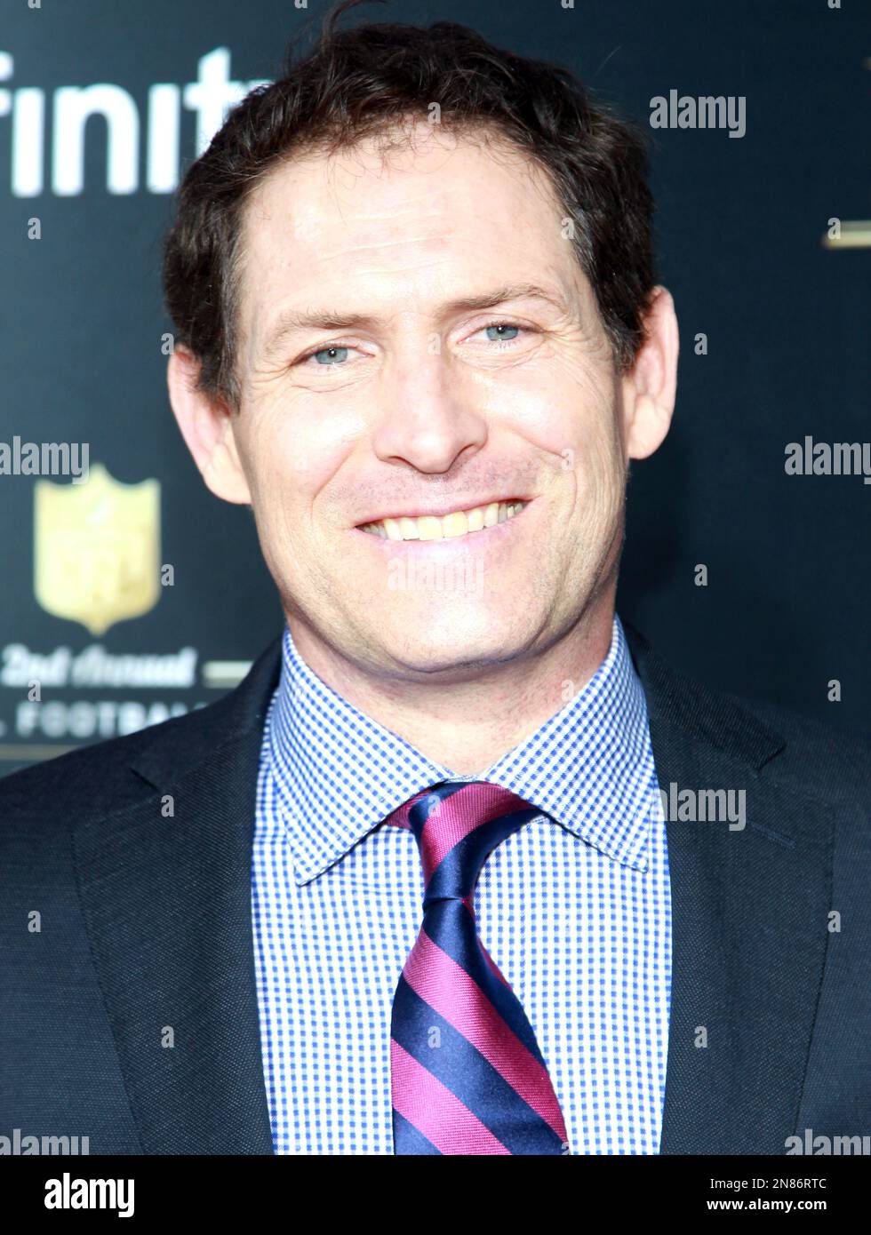 Former NFL Player Steve Young arrives at the 2nd Annual NFL Honors, on ...