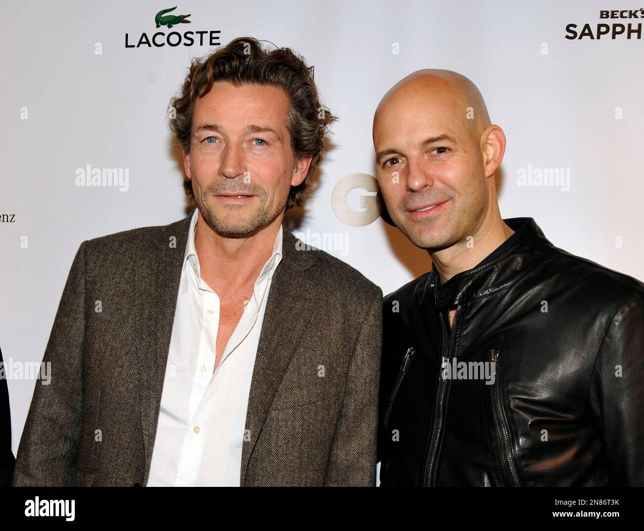 Christophe Chenut, CEO of Lacoste, left, and Chris Mitchell, vice ...