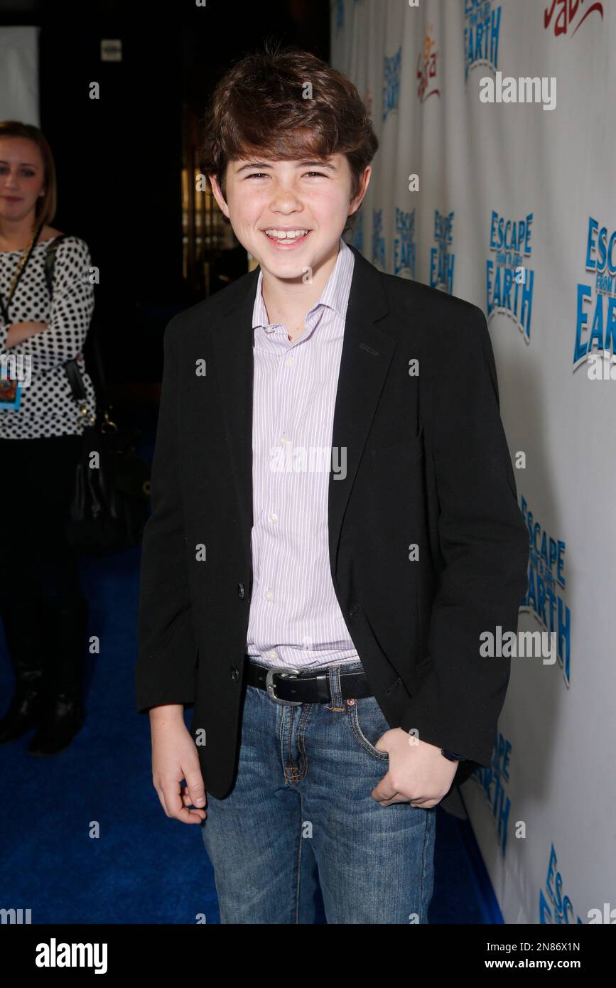 Jonathan Morgan Heit attends the LA premiere of "Escape from Planet ...