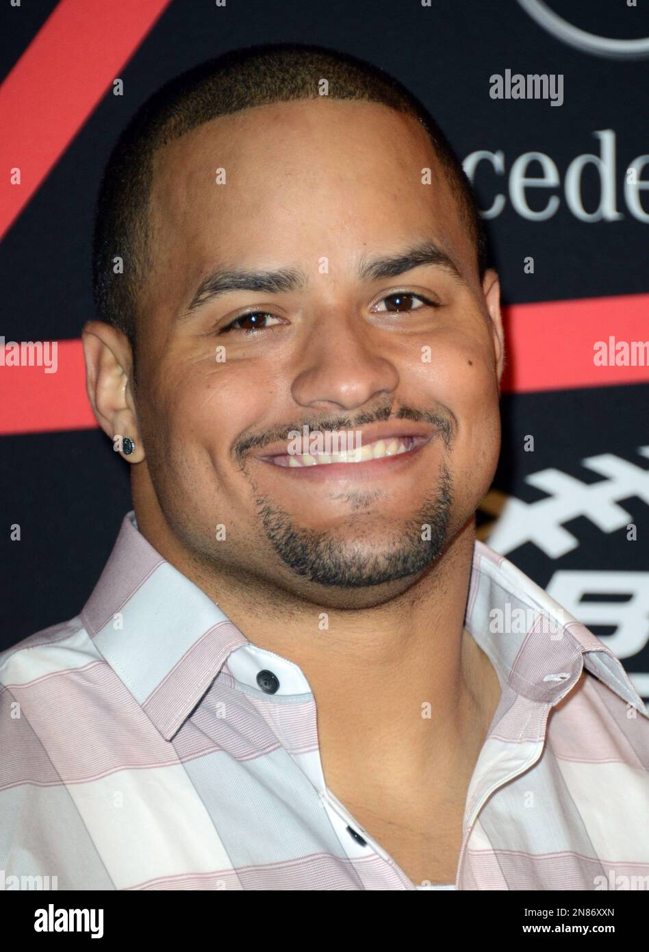 Minnesota Vikings fullback Jerome Felton arrives at ESPN The Magazine's ...