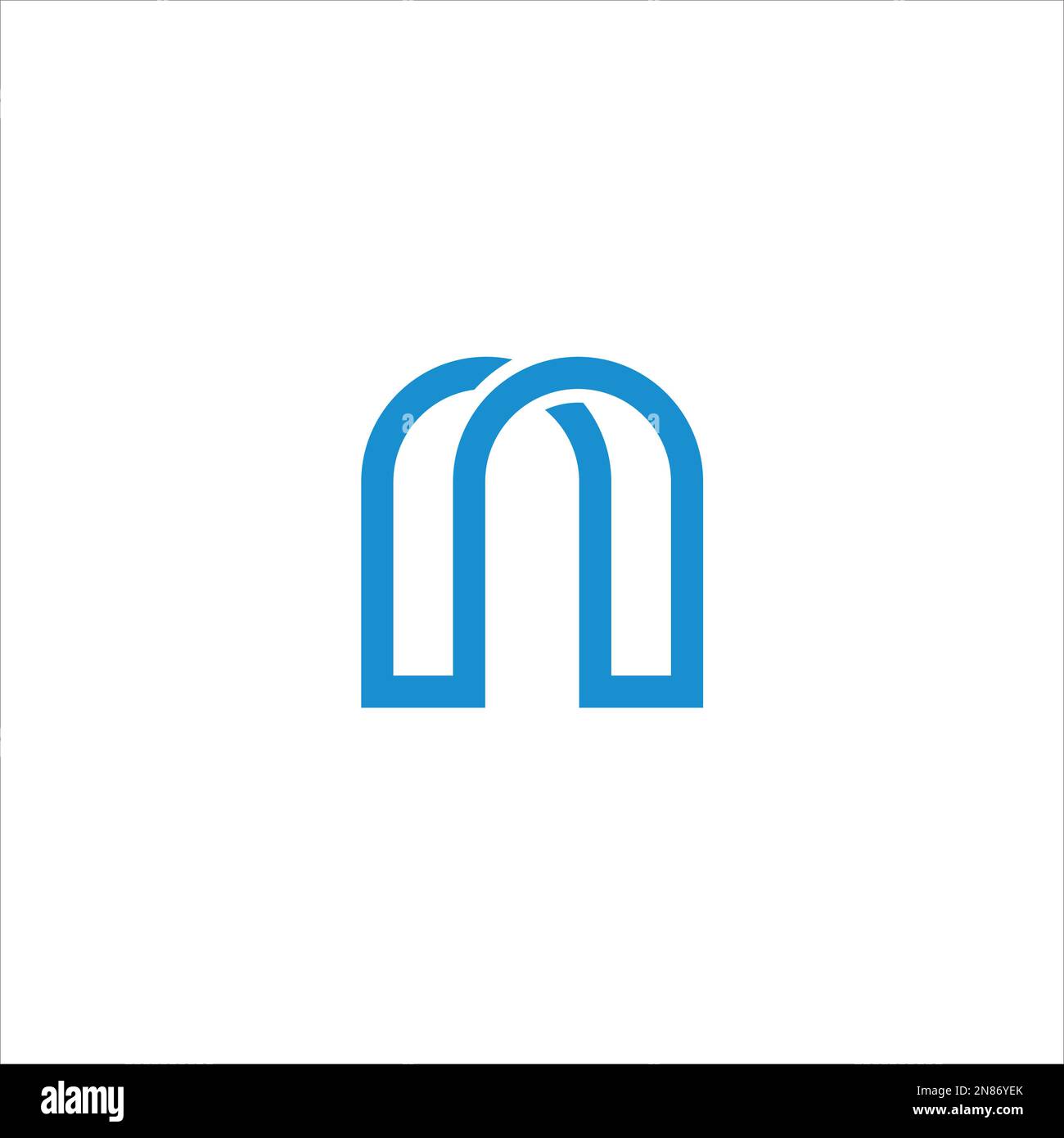 N logo icon vector Stock Vector Image & Art - Alamy