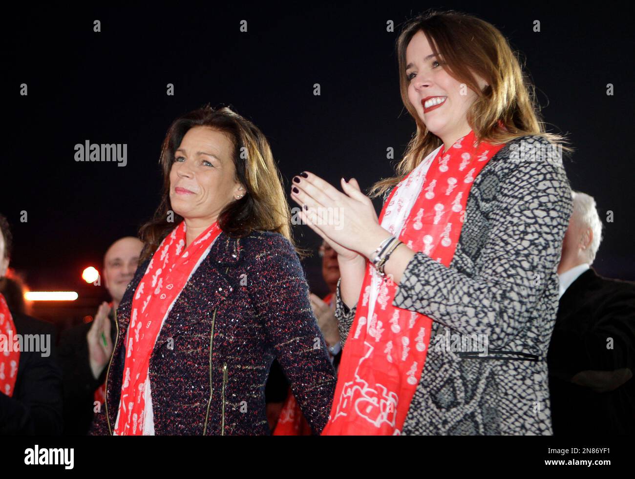 Princess Stephanie of Monaco and her daughter Pauline Ducruet attend ...