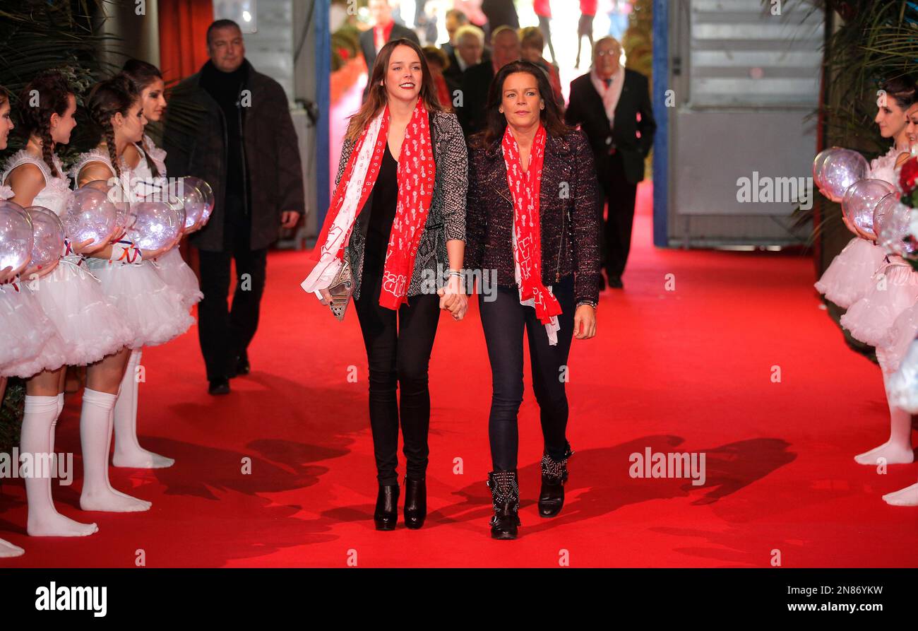 Princess Stephanie of Monaco and her daughter Pauline Ducruet attend ...