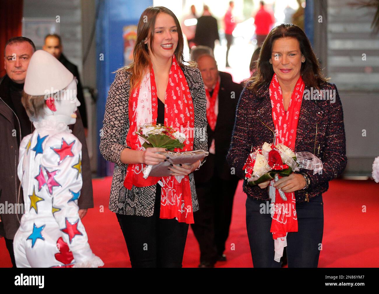 Princess Stephanie of Monaco and her daughter Pauline Ducruet attend ...