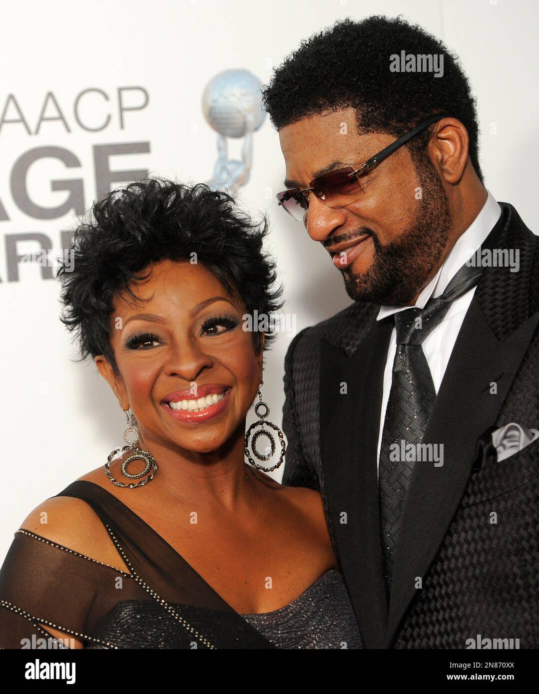 Gladys Knight, left, and William McDowell arrive at the 44th Annual ...