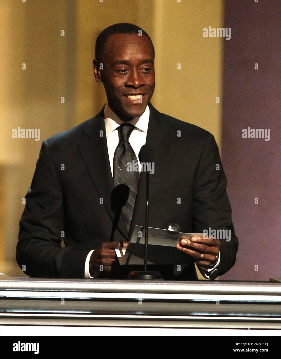 Don Cheadle presents an award at the 44th Annual NAACP Image Awards at ...