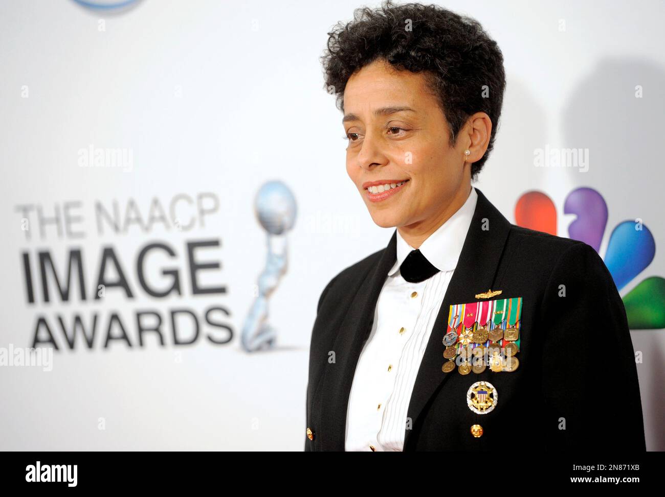 Vice Admiral Michelle Howard arrives at the 44th Annual NAACP Image ...