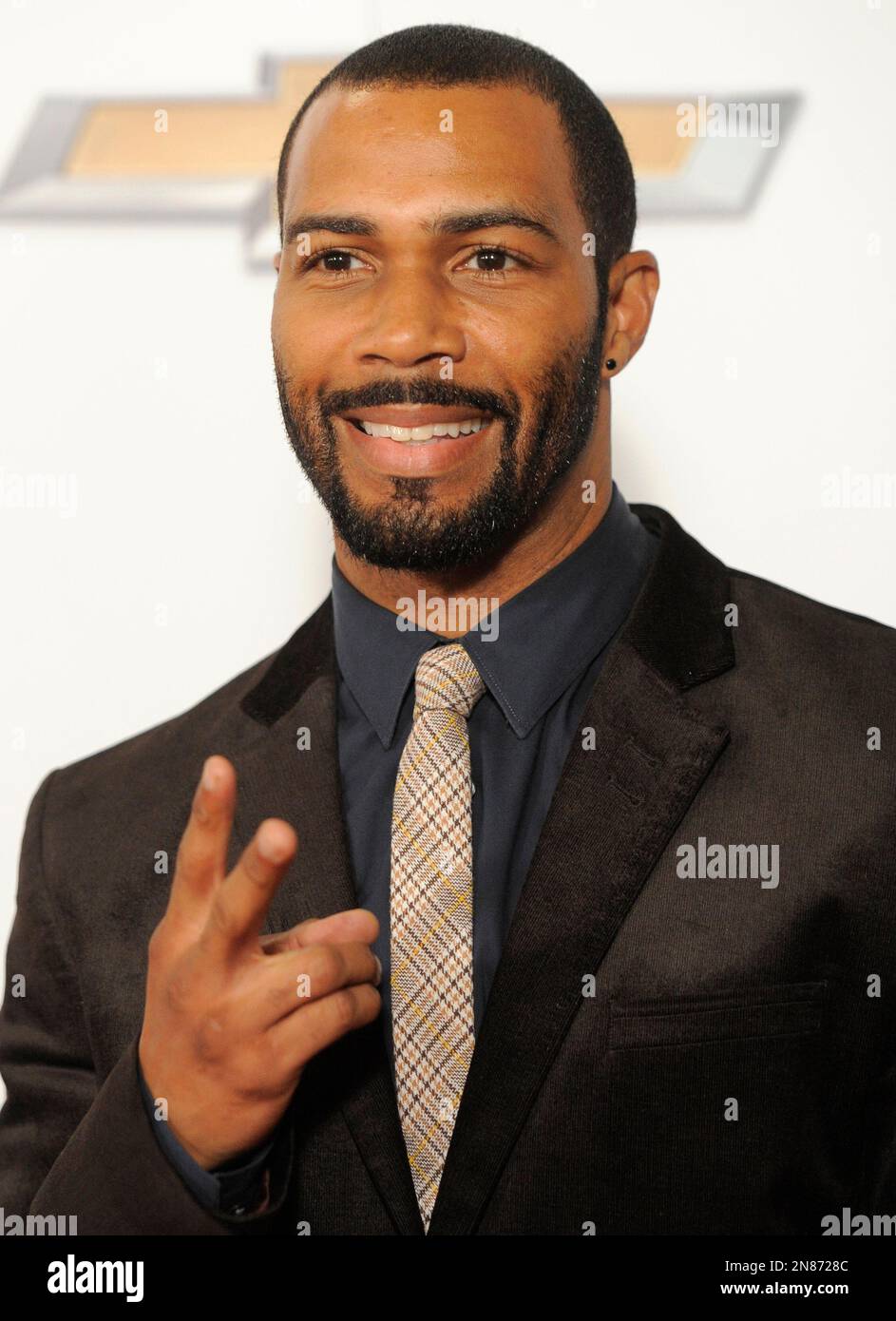 Omari Hardwick arrives at the 44th Annual NAACP Image Awards at the ...