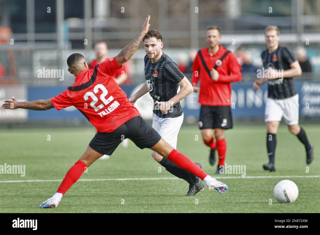 AMSTERDAM, 11-02-2023, Sportpark Goed Genoeg, Dutch Football Tweede ...