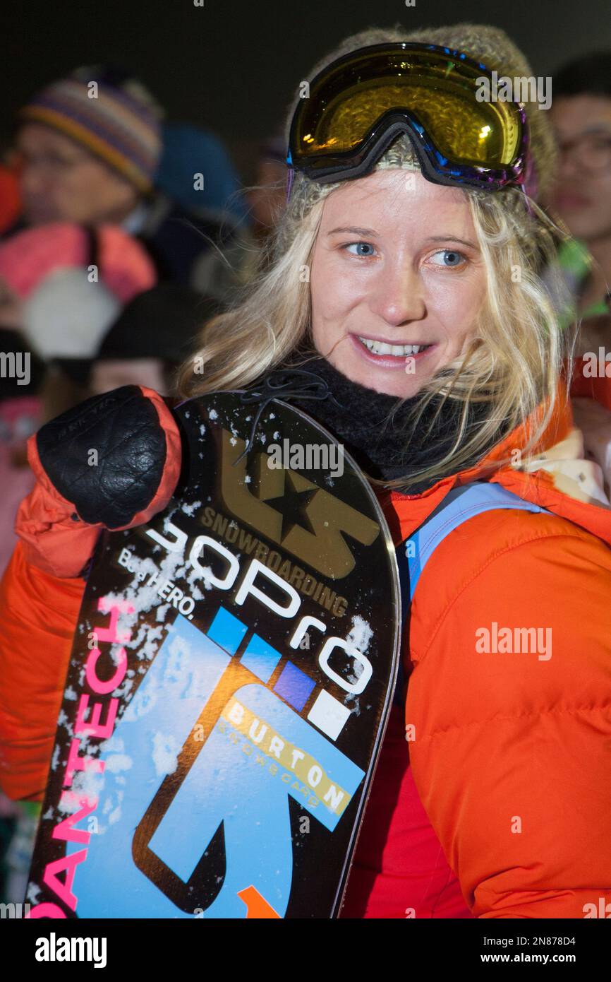 IMAGE DISTRIBUTED FOR SPECIAL OLYMPICS - Olympic gold medalist Hannah ...