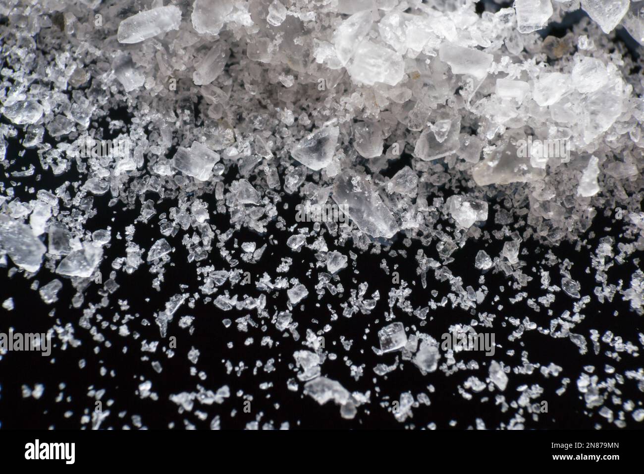 macro photo of salt crystal Stock Photo - Alamy
