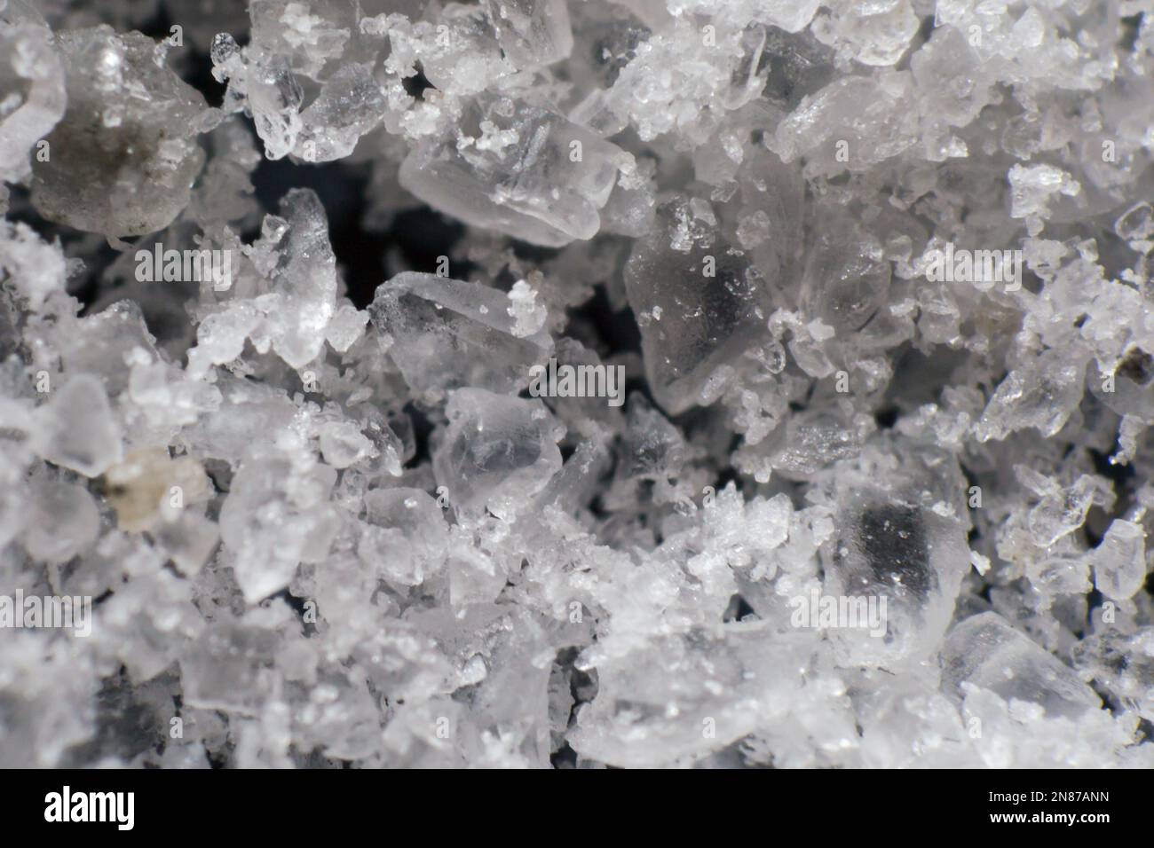 macro photo of salt crystal Stock Photo - Alamy