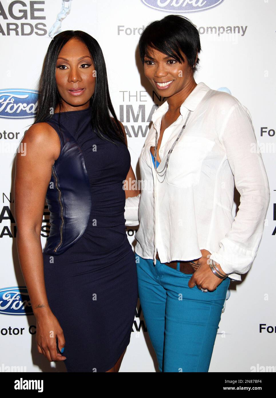 Actors Tawanda Braxton and Vanessa A. Williams attend 9th Annual NAACP ...