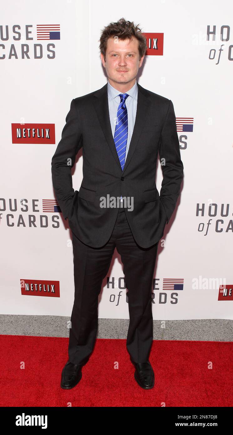 Beau Willimon arrives at the Washington D.C. premiere of Netflix's ...