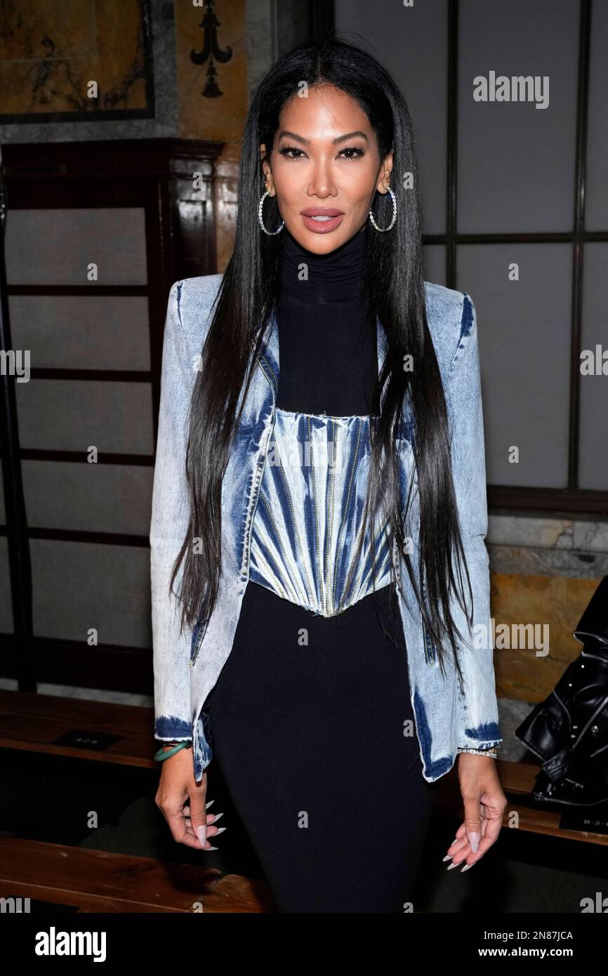 Kimora Lee Simmons attends the Prabal Gurung Fall/Winter 2023 fashion ...