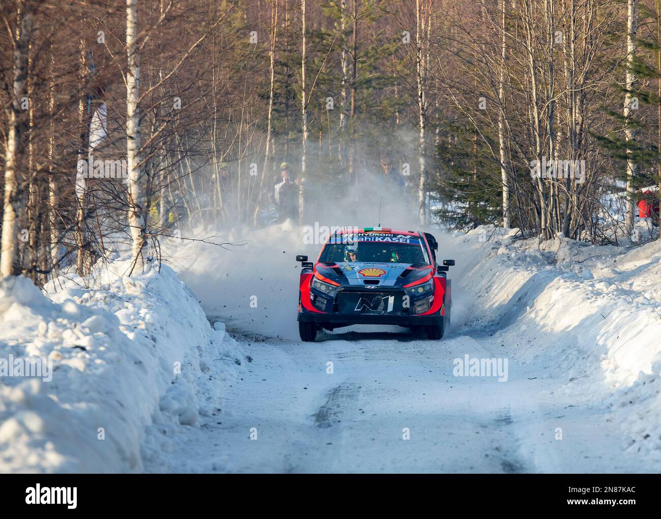 UMEÅ 20230211 Craig Breen, Ireland and James Fulton, Ireland, Hyundai ...