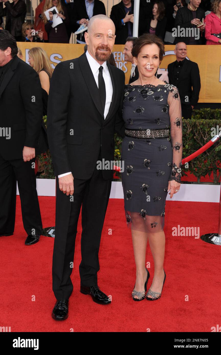 Bryan Cranston and Robin Dearden arrive at the 19th Annual Screen ...