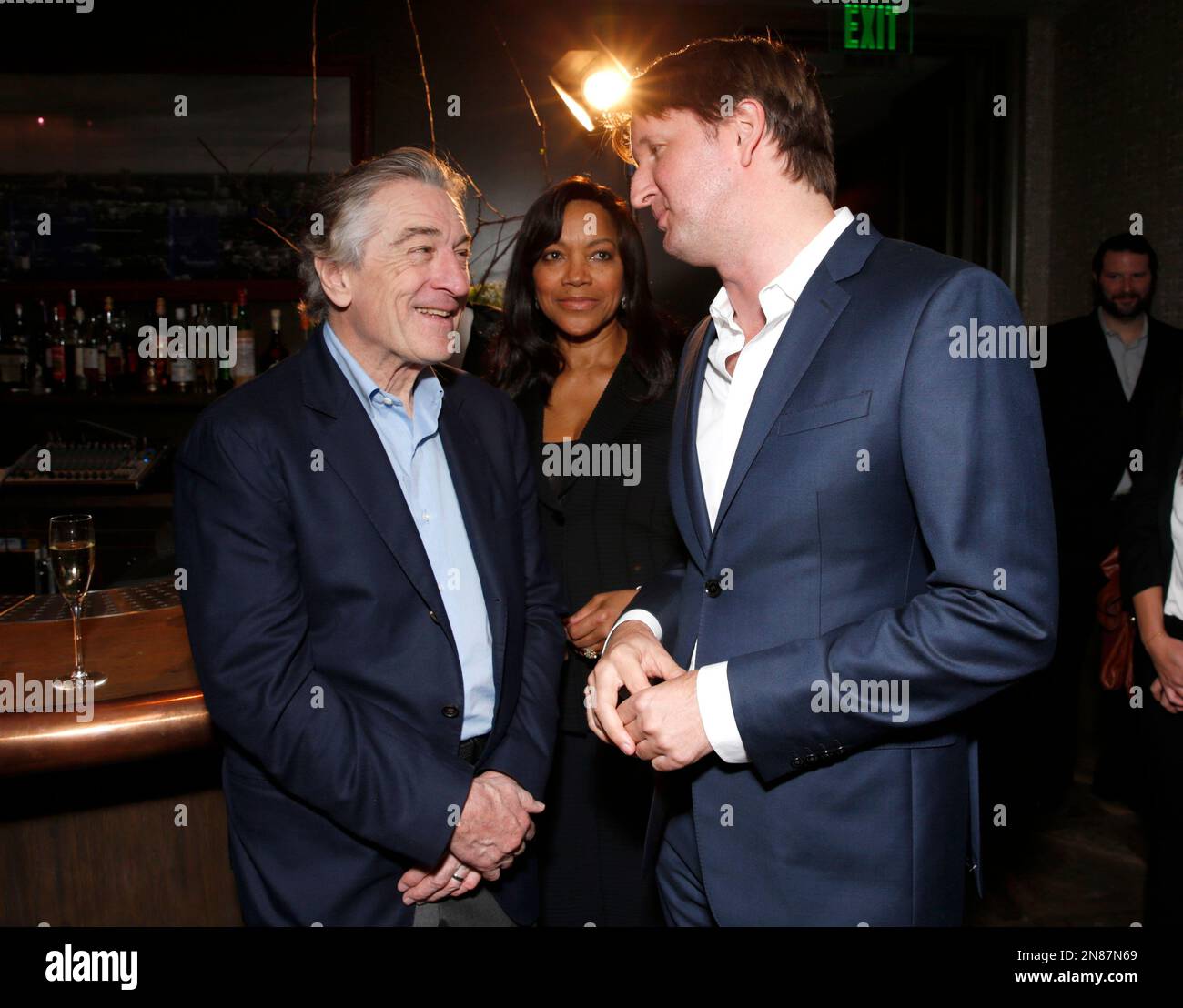 Robert De Niro, Grace Hightower and Tom Hooper attend the Australian ...