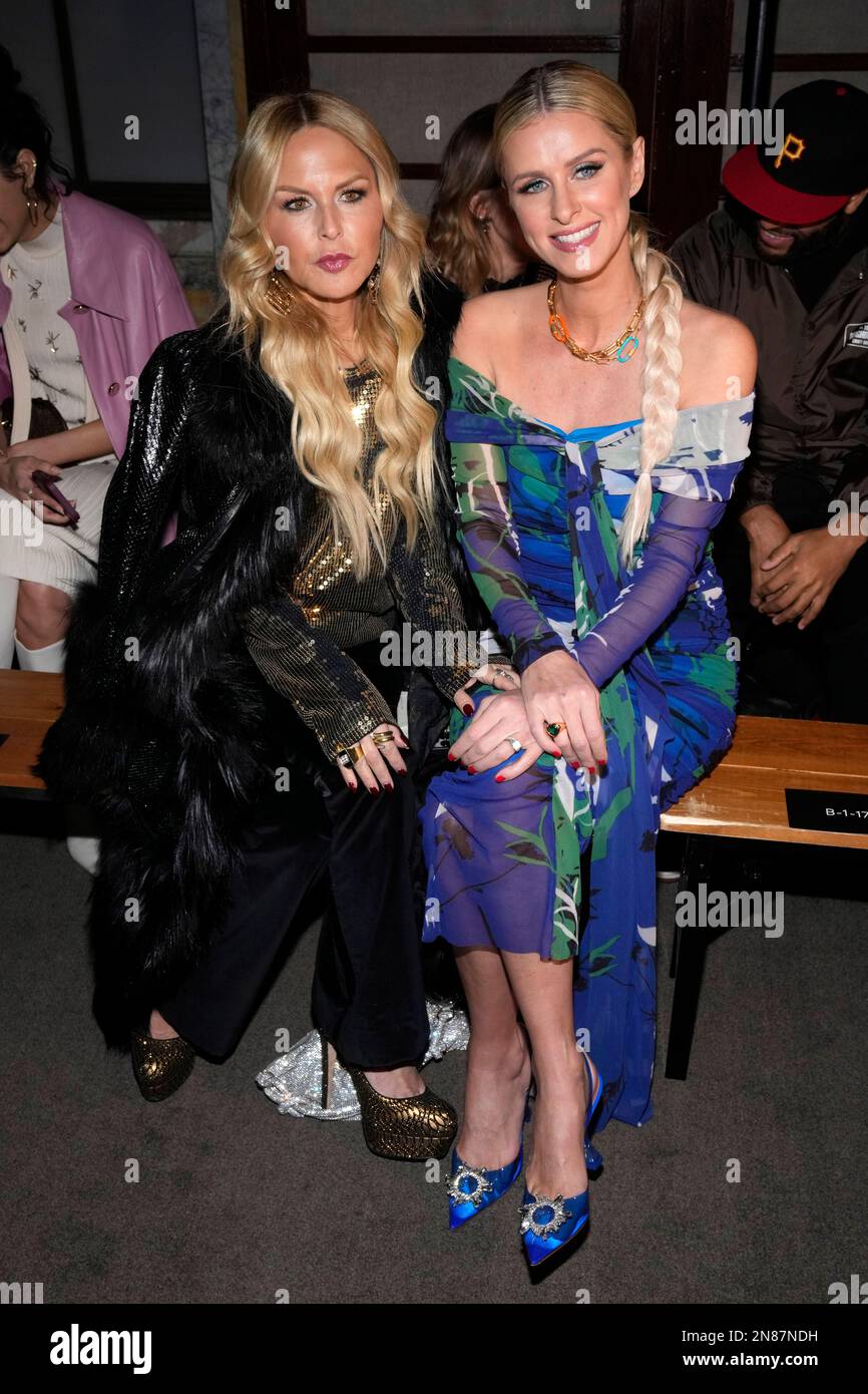 Rachel Zoe, left, and Nicky Hilton Rothschild attend the Prabal Gurung ...