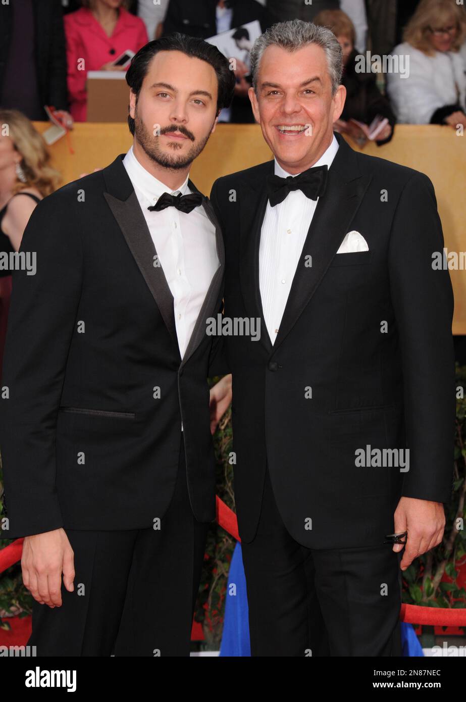 Jack Huston, left, and Danny Huston arrive at the 19th Annual Screen ...