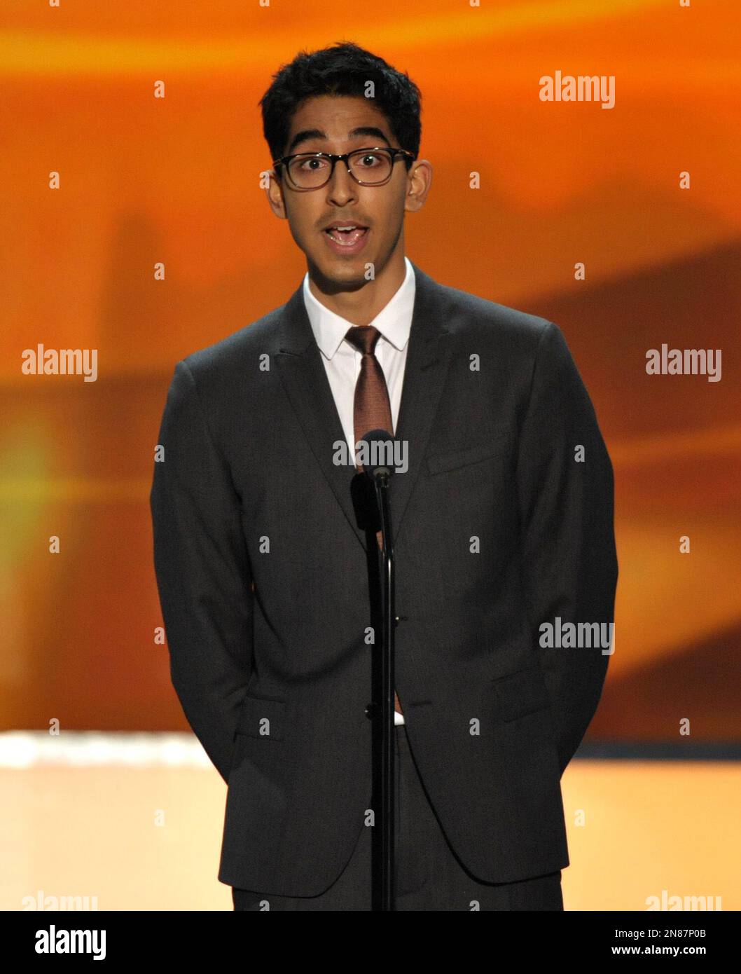 Dev Patel speaks onstage at the 19th Annual Screen Actors Guild Awards ...
