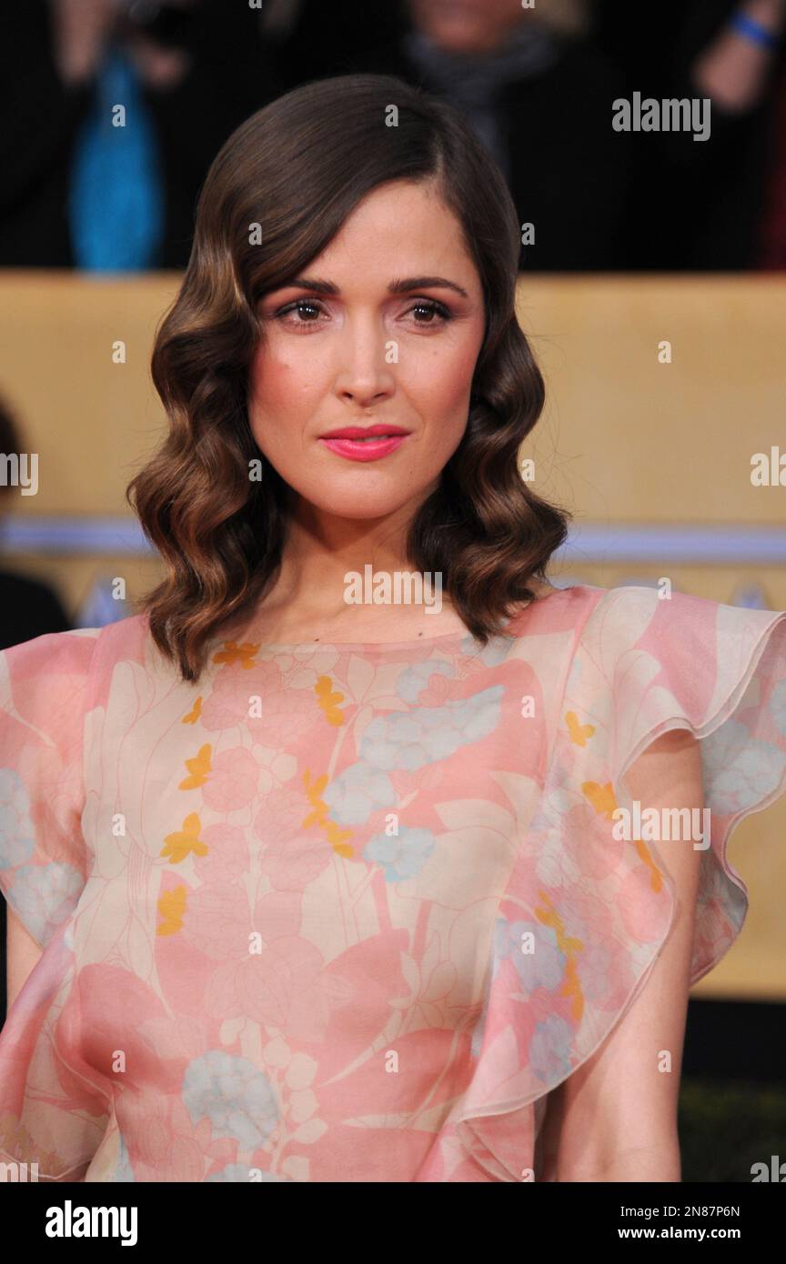 Rose Byrne arrives at the 19th Annual Screen Actors Guild Awards at the ...