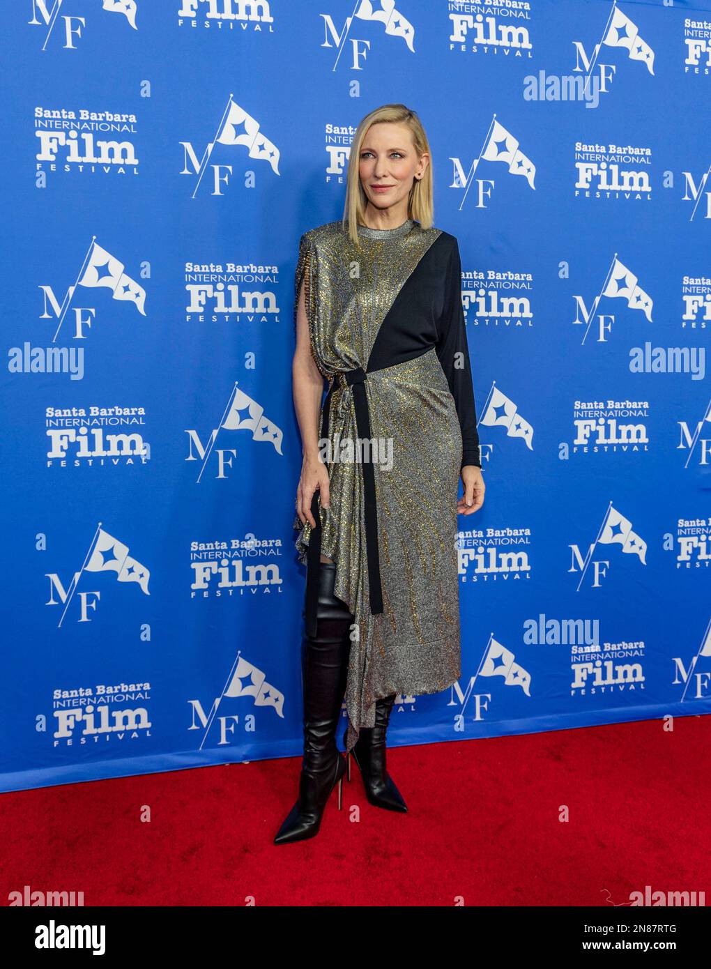 Santa Barbara, USA. 10th Feb, 2023. Cate Blanchett arrives at the 2023 ...